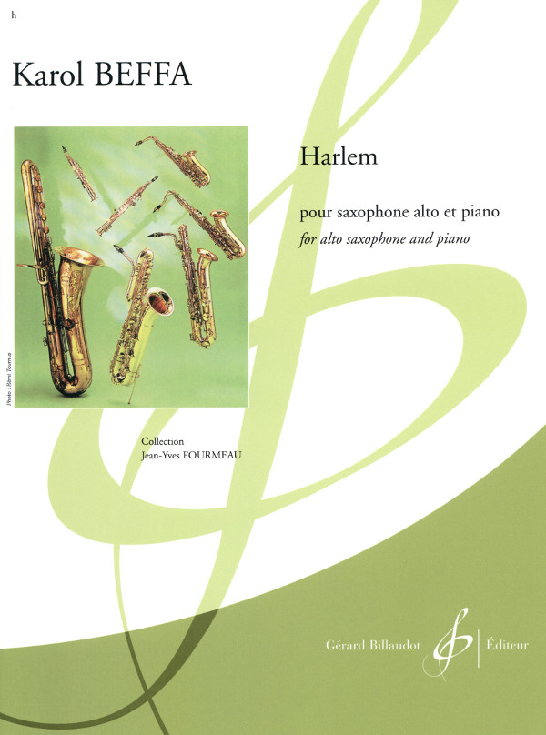 Beffa, Karol - Harlem (2019) pour Saxophone Alto et Piano (Dauer 13 ...